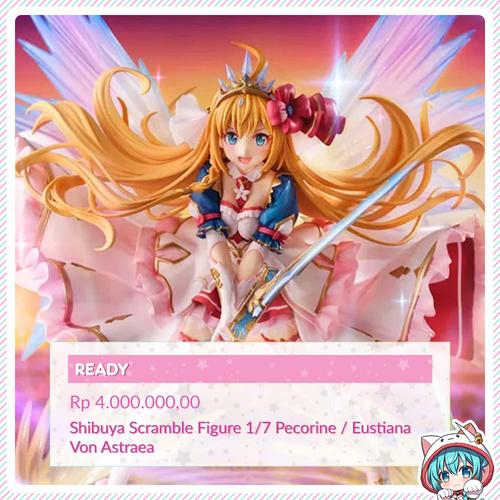 Promo 1/7 Scale Shibuya Scramble Figure Pecorine / Eustiana Von Astraea ...
