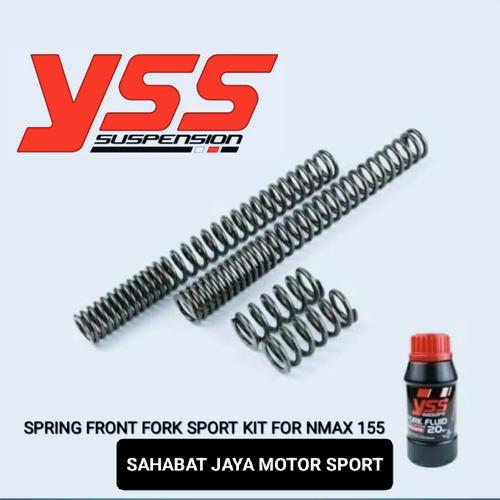 Jual Front Frok Spring Sport Kit Per Shock Tabung Depan YSS NMAX 155 ...