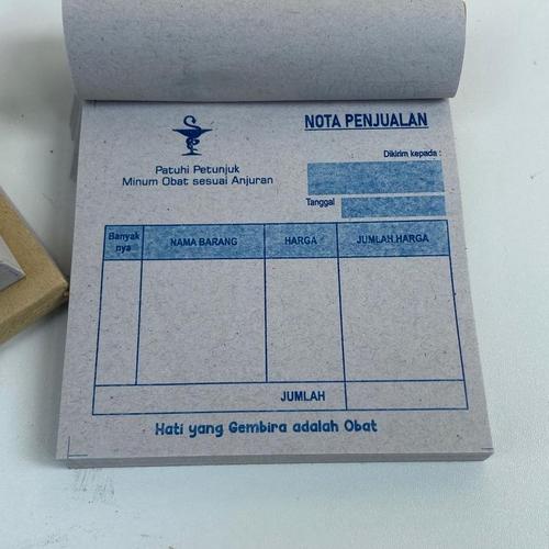 Jual Nota Apotek Custom, Buku Nota Apotek Custom, Nota Apotek Murah ...