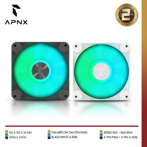 Jual APNX FP1 120 PWM ARGB | 30mm performance fan with sleek new look ...