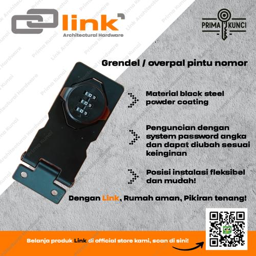 Jual Haps lock / grendel pintu password - Type 90* - Jakarta Barat ...