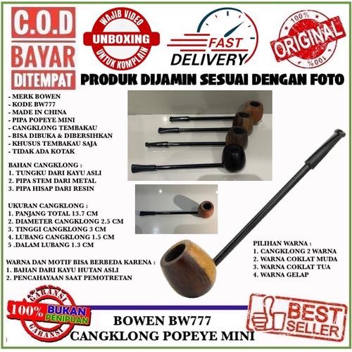 Jual BOWEN BW777 PIPA POPEYE / CANGKLONG KAYU HUTAN KERAJINAN TANGAN ...