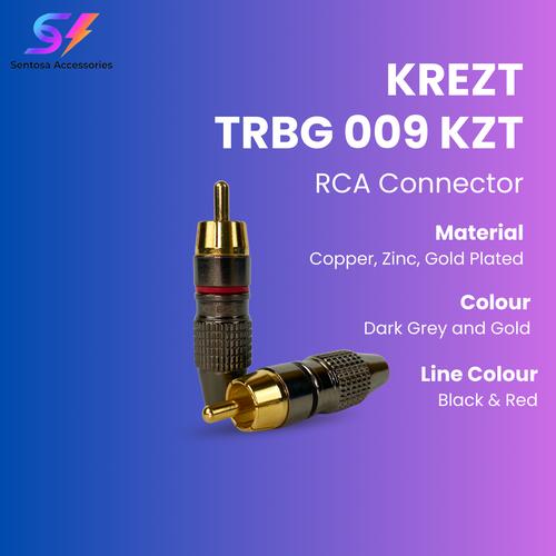 Jual Konektor Jack RCA KREZT TRBG 009 KZT Jek RCA Original - Garis ...