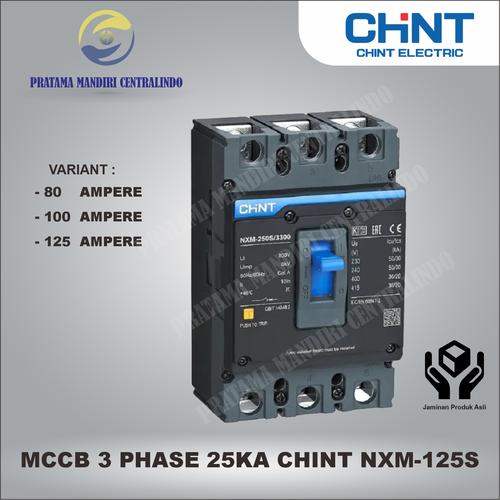 Promo MCCB CHINT 3 PHASE NXM 125-S/3P 80A s.d 125A ORIGINAL - 80A - Jakarta Barat - PRATAMA ...