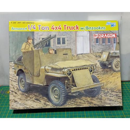 Jual Dragon Model kit 1/35 Scale Armored 1/4 Ton 4X4 Truck jeep willys ...