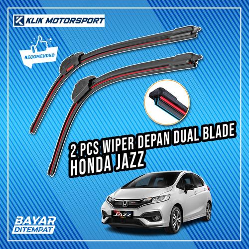 Jual Dual Wiper Blade Honda Jazz 2015 - 2019 - Wiper Mobil Isi 2 PCS ...