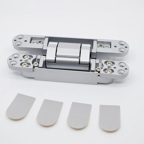 Jual Hidden Hinge Engsel Tanam Door Hinge Invisiblle Hitam Perak Engsel ...