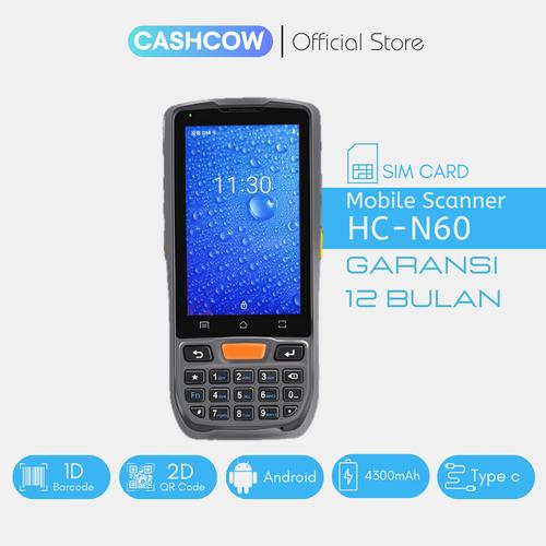 Promo Mobile Barcode Scanner 2D PDA Android SIM Card Touchscreen WIFI ...