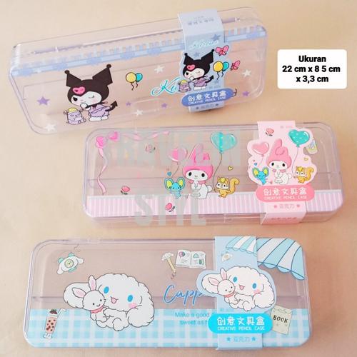 Jual kotak pensil sanrio - kotak pensil kuromi melody cinnamoroll ...