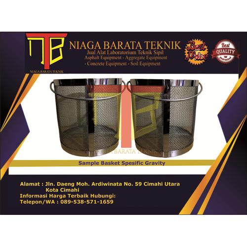 Jual sample basket for specific gravity & absorption of coarse ...