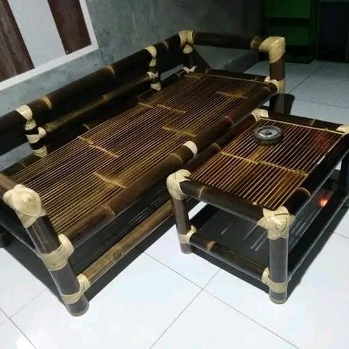 Jual bale bale bambu hitam ikat rotan dan meja - Kab. Bogor - RNZ ...