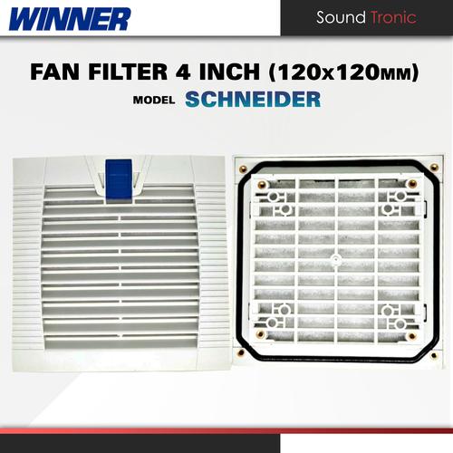Jual Fan Filter 4inch (120x120mm) Model Schneider PFD9803 - Jakarta ...