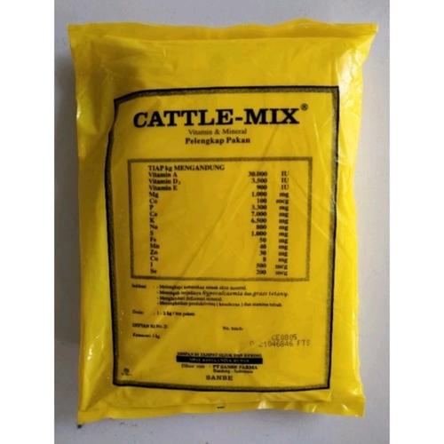 Jual Cattle mix Vitamin dan Mineral Penggemuk Ternak sapi dan kambing 1 ...