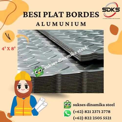 Jual BESI PLAT BORDES ALUMUNIUM 4' X 8' - 5MM X 4' X 8' - Jakarta Barat ...