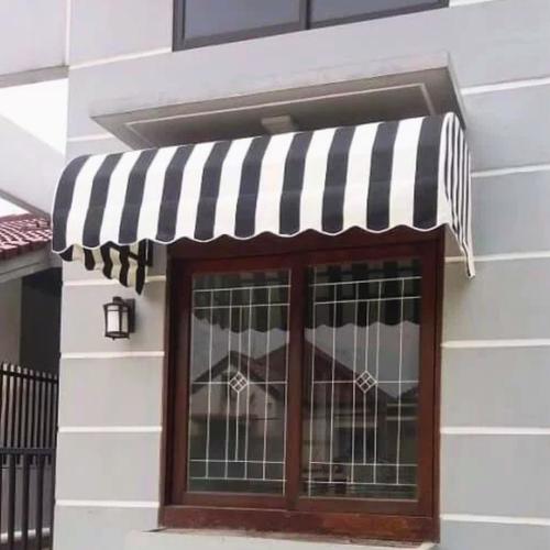 Jual kanopi Kain membran Taman Outdoor Canopy membrane Segitiga Malang ...