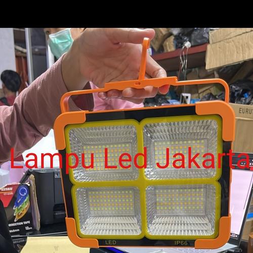 Jual lampu sorot solar mobile. lampu tembak tenaga matahari. lampu ...