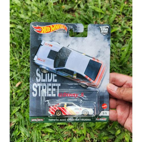 Jual Hot Wheels Premium Slide Street Toyota AE86 Sprinter Trueno ...