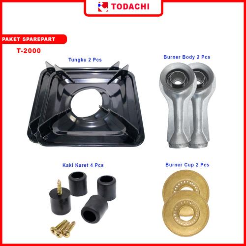 Jual Todachi Paket Sparepart Kompor Gas 2 Tungku T-2000 - Kota ...