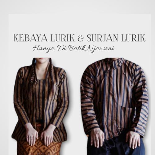Jual Baju lurik halus dewasa Baju Surjan lurik Baju adat Jawa kebaya ...