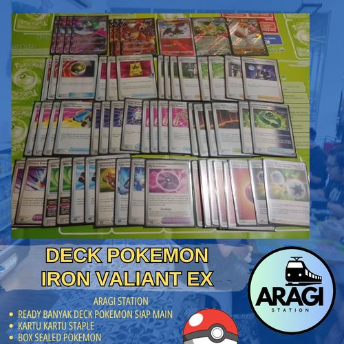Jual IRON VALIANT EX ENTEI DECK II POKEMON INDONESIA - Kab. Deli ...