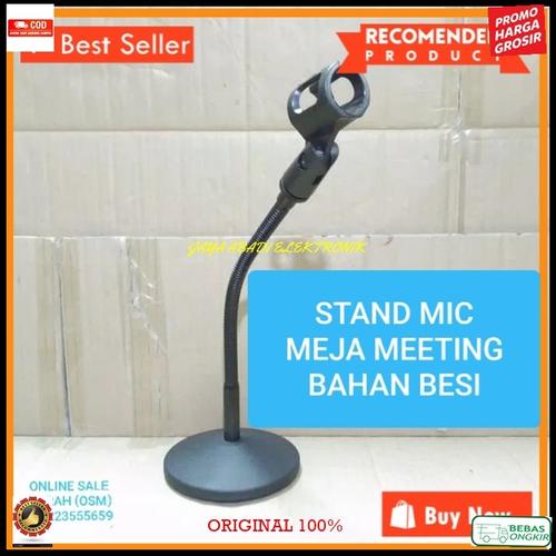 Jual G46 ORIGINAL STAND MIC 40 CM FULL PLAT BESI FLEXSIBLE TIANG MIK ...