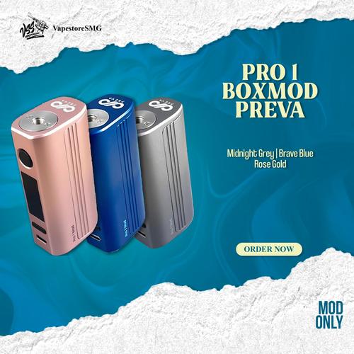 Promo PRO 1 BOX MOD 100W SINGLE BATTERY MOD BY PREVA - ROSE GOLD Cicil ...