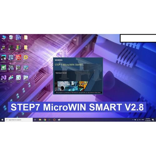 Jual siemens software plc s7-200 microwin smart v2.8 step7 microwin ...