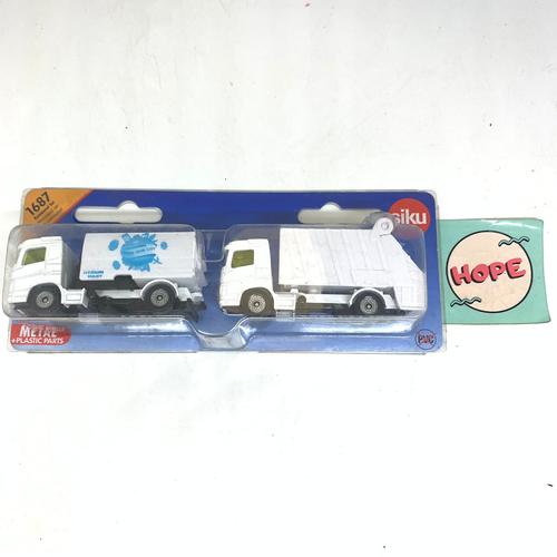 Jual Diecast Mobil Siku Long 1687 Kommunal Set Truck Original - Kab. Bogor - Hope Shoppe | Tokopedia