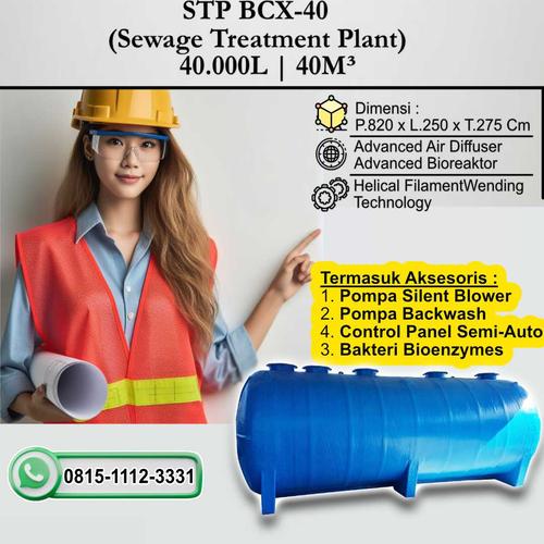 Jual Septictank Biofil IPAL STP Biotank 40000 Ltr 40M3 / Biotech STP - Jakarta Barat - Rumah ...