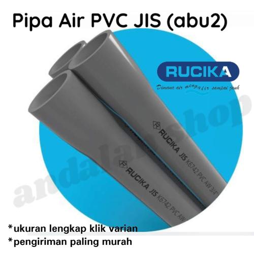 Jual Pipa Air/Pipa rucika/ Pipa Air Rucika 3 inch JIS ABU2 - Tebal ...