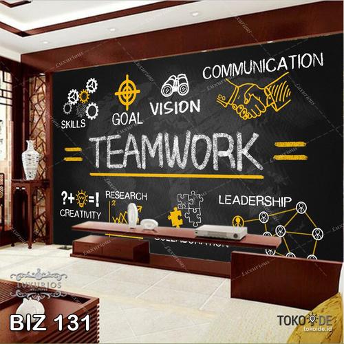 Jual Wallpaper 3D Custom Dinding Office Meeting Room Motivasi Kerja ...