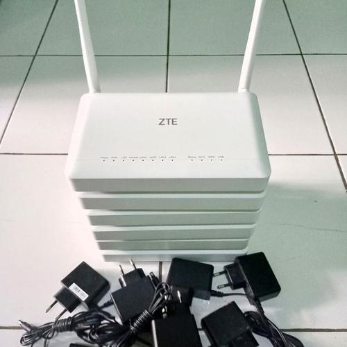 Jual Router ZTE GPON ONT ZXHN f670L V3 dual band port biru - Jakarta ...