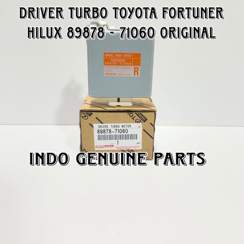 Jual Driver Turbo Motor Toyota Fortuner Hilux 89878 71060 Original ...