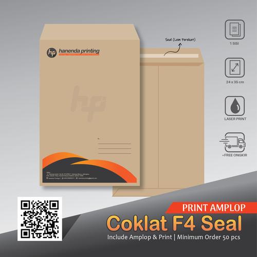 Jual PRINT CETAK AMPLOP COKLAT FOLIO - Cetak BW, Laser - Jakarta Timur ...