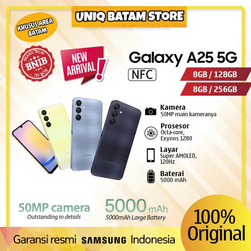 Jual SAMSUNG GALAXY A25 5G NEW 2024 8/128 8/256 GARANSI [ BATAM ] - 8 ...