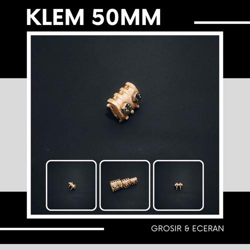 Jual Klem kabel ground clem kuku macan 50mm grounding listrik anti ...