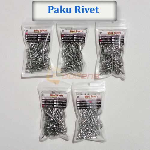 Jual Paku Rivet Paku Keling 423, 429, 435, 440 Isi 100 pcs - Jakarta ...