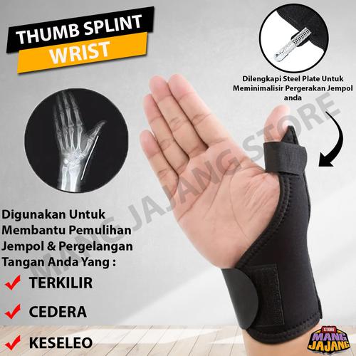 Promo Thumb Splint Wrist Support Pelurus Jempol Tangan Thumb Support ...