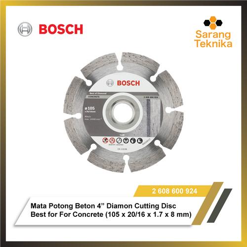 Jual Mata Potong Beton 4" Diamond Wheel 105mm Concrete Bosch - Best Range - Kota Surabaya ...