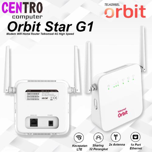 Jual Orbit Star G1 Modem Wifi Home Router Telkomsel 4G High Speed ...