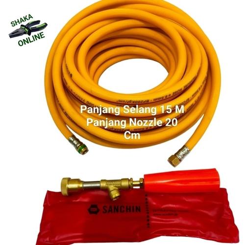 Jual Selang Steam Mobil Paket 15M - Selang Steam Set KYODO Gagang ...