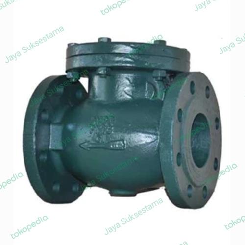 Jual Swing Check Valve Cast Iron JIS 10K 4" inch GALA DN 100 - Jakarta ...
