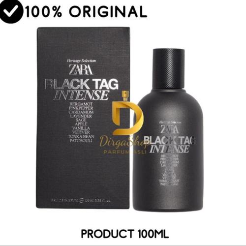 Jual Zara Black Tag + Black Tag Intense Edp For Men 100ml Original ...