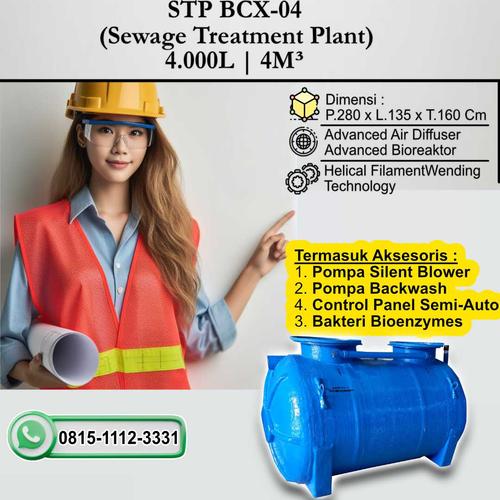 Jual Septictank Biofil IPAL STP Biotank 4.000 Ltr 4M3 / Biotech Biofil ...