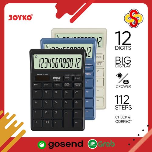 Jual Kalkulator / Calculator Joyko CC-58CO 12 Digits - Kota Surabaya ...