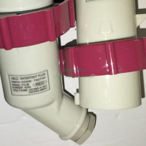 Jual IMPA 792754 Marine Watertight Plug Angle 3+Earth P12-3B plug ...