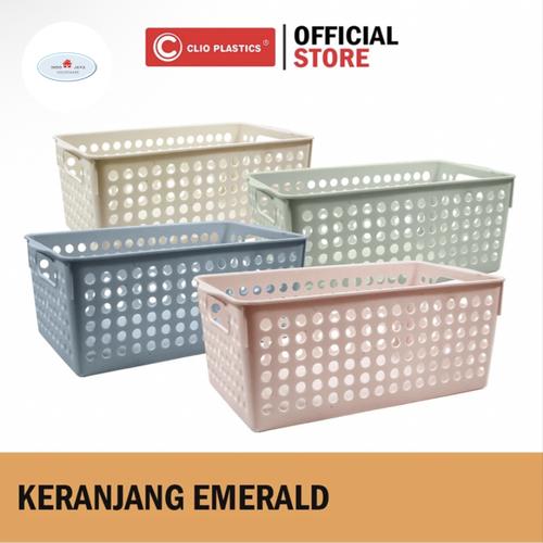 Jual CLIO PLASTIK STORAGE - KERANJANG EMERALD - STORAGE BOX SERBAGUNA ...