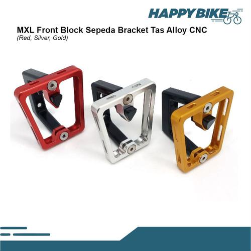 Promo MXL Front Block Sepeda Bracket Tas Alloy CNC Frame Stainless ...