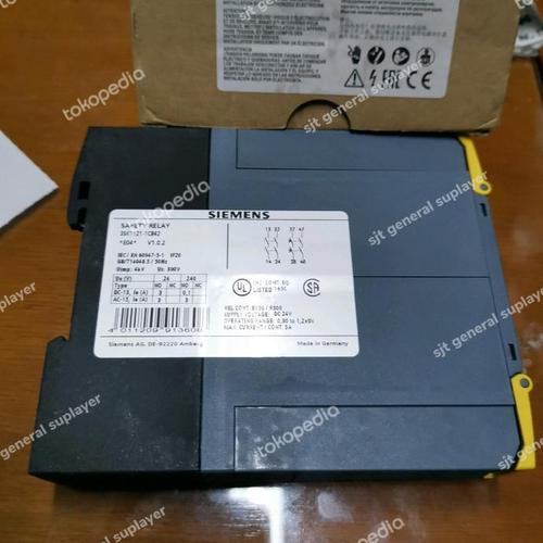 Jual 3Sk1121-1Cb42 Sirius Safety Relay Basic Unit Advanced Siemens ...
