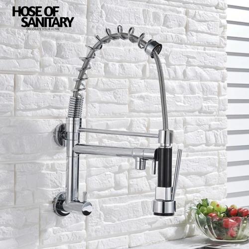 Promo Kran Kitchen sink Pantry tembok CHROME / Kran sink dinding chrome ...